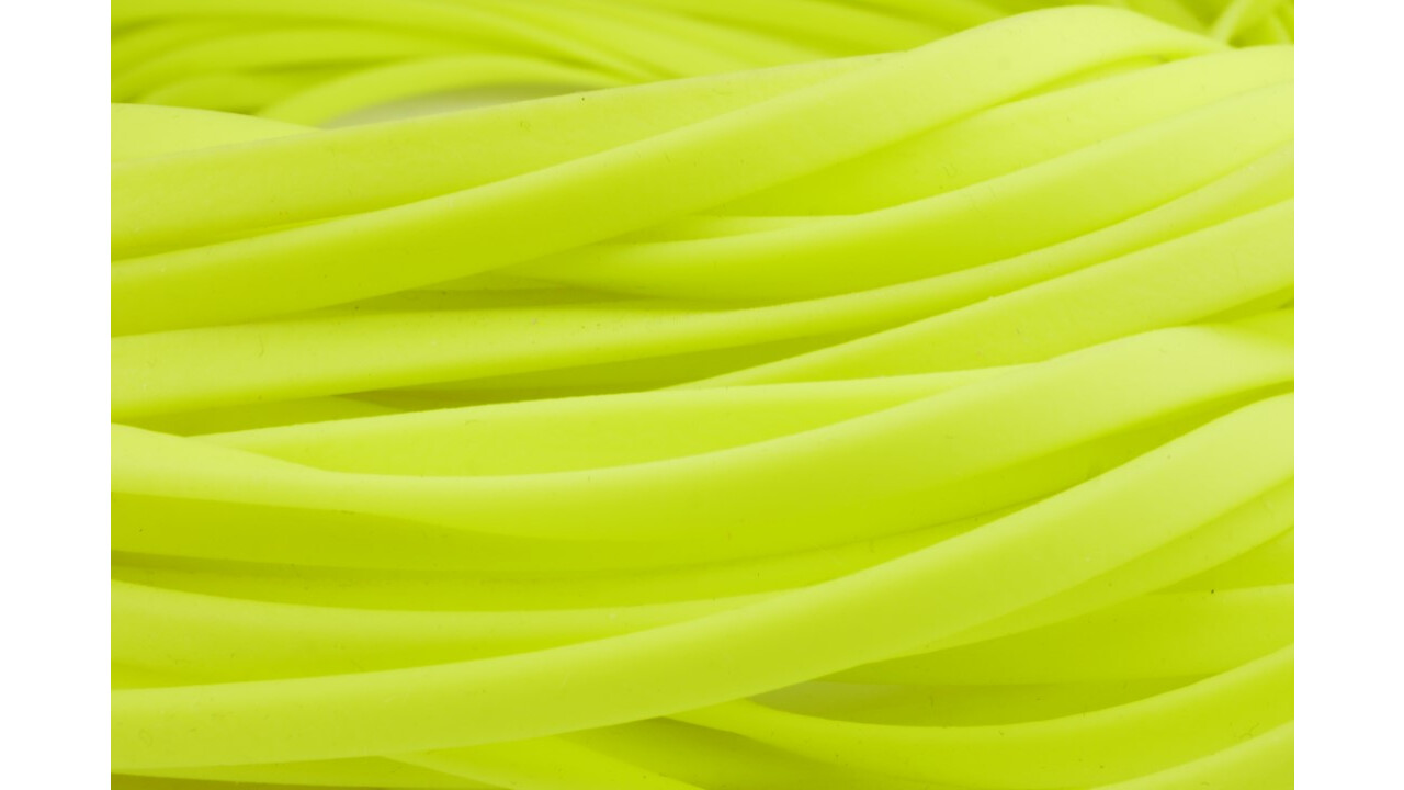 B0502 Biothane LACE Neon Gelb 5 mm - CHRISOLLY, 3,29