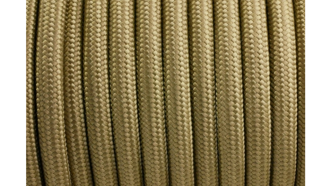 Nylon Rope Dark Tan 8 mm - CHRISOLLY, 1,15