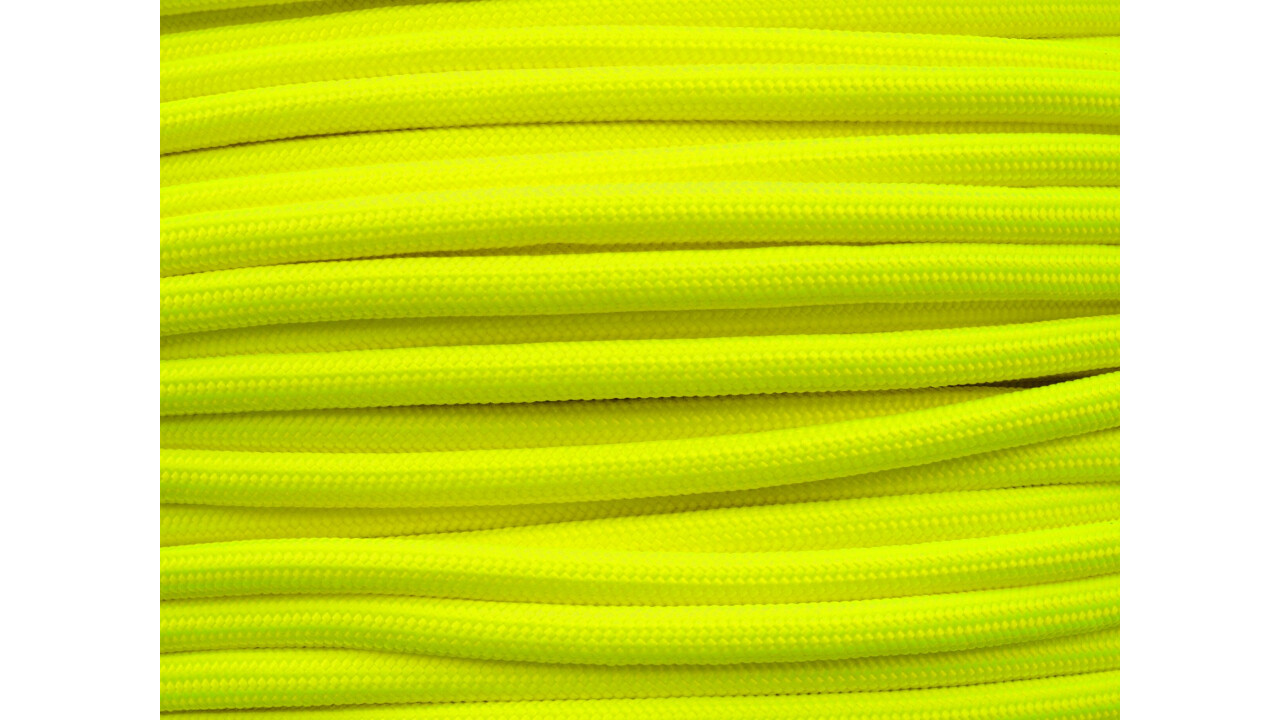 Nylon Premium Rope 6mm Ultra Neon Yellow - CHRISOLLY, 1,49