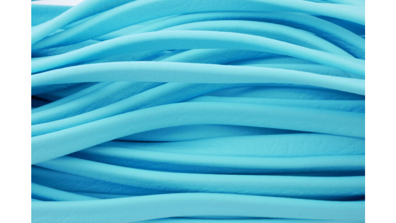 B0524 Biothane LACE Skyan 5 mm - CHRISOLLY, 3,29