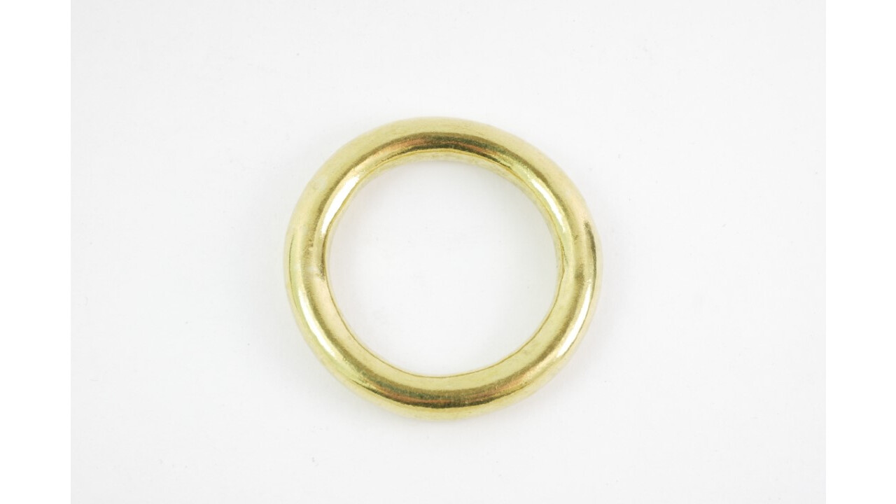 O - Ring Messing massiv 22 mm - CHRISOLLY, 1,89