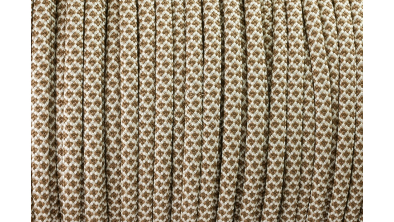 US - Cord Typ 3 Cream & Branch Brown Diamonds - CHRISOLLY, 0,44