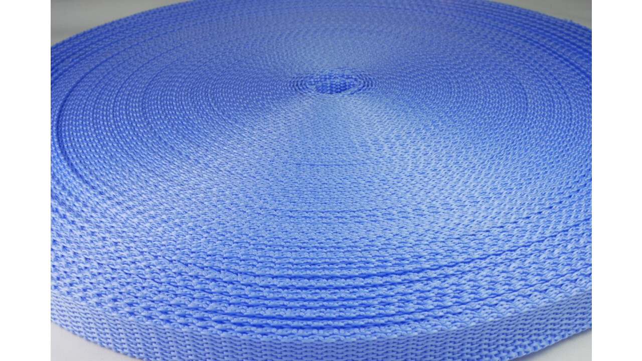 Gurtband 15mm Hellblau - CHRISOLLY, 0,59