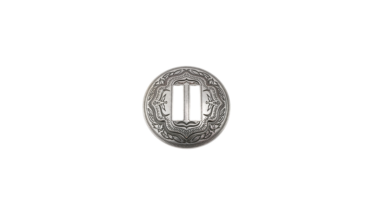 GPMS0151 Schiebe Western Concho Rund - CHRISOLLY, 2,99